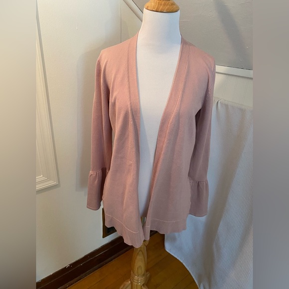 Pointelle | Sweaters | Nwt Dusty Pink Cardigan See Pictures Of Back ...